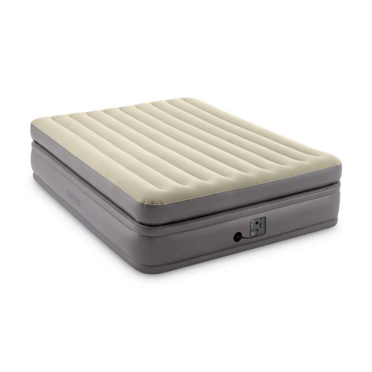 Intex Dura Beam Plus Fiber-Tech Elevated Air Mattress With Built-In Pump, Queen & Reviews | Wayfair